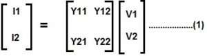 Y Parameter of Two Port Network: Definition, Calculation, Solved Example.