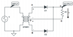 Center Tapped Full Wave Rectifier - Electrical Concepts