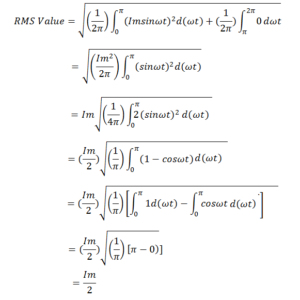 Ripple Factor of Half Wave Rectifier - Electrical Concepts