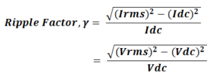 What is Ripple and Ripple Factor? – Formula of Ripple Factor ...