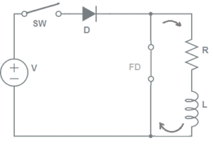 Freewheeling or Flyback Diode – Working and Purpose - Electrical Concepts