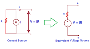 Source Transformation Explained With Examples Electrical Concepts